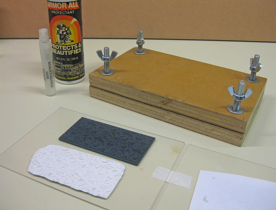Homemade Press for Texturing Polymer Clay – Polymer Clay Journey