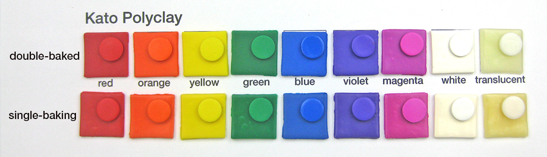 Kato Polyclay Colors When Baked – Polymer Clay Journey
