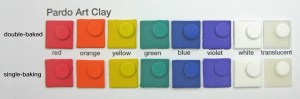 Pardo Professional Art Clay Colors When Baked – Polymer Clay Journey