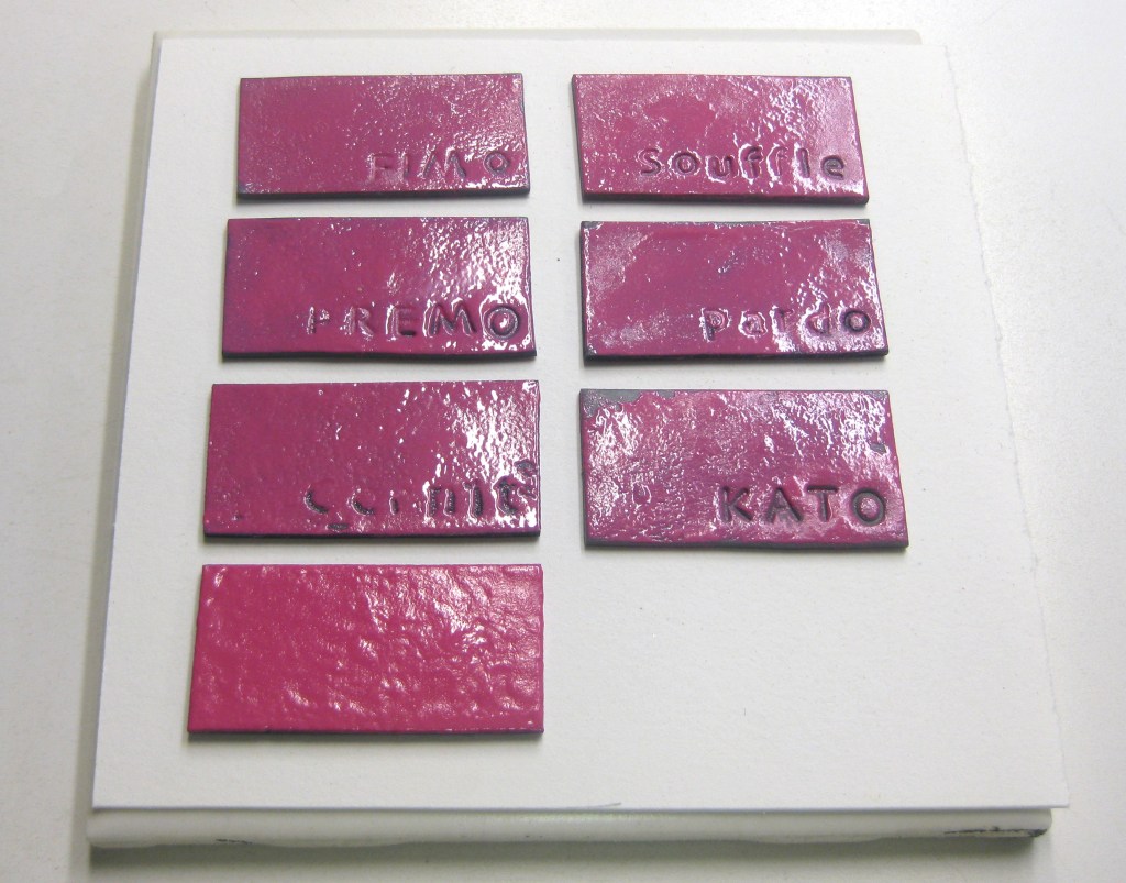 Comparing Embossing Powders and EFColor Low Temperature Enamels on ...