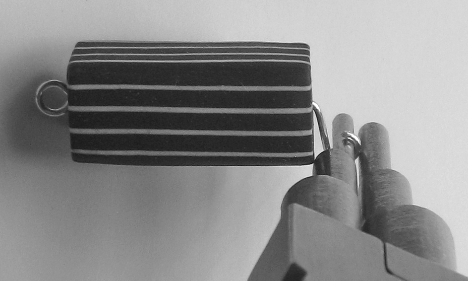 Wire loop bead connectors – Polymer Clay Journey