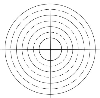 Circle center finder template – Polymer Clay Journey